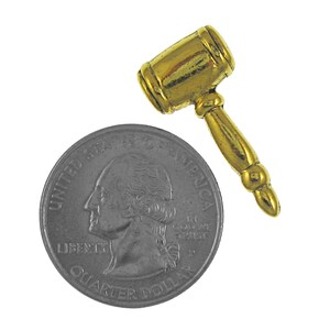 Gold Gavel Lapel Pin-cc553g-law, Courts of Law, Succession, Mallet, and ...