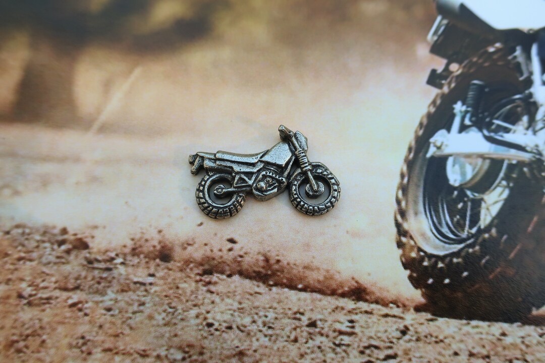 Motorcycle Pewter Lapel Pin- CC498- TW, Dirt Bikes, Motorcycles and ...