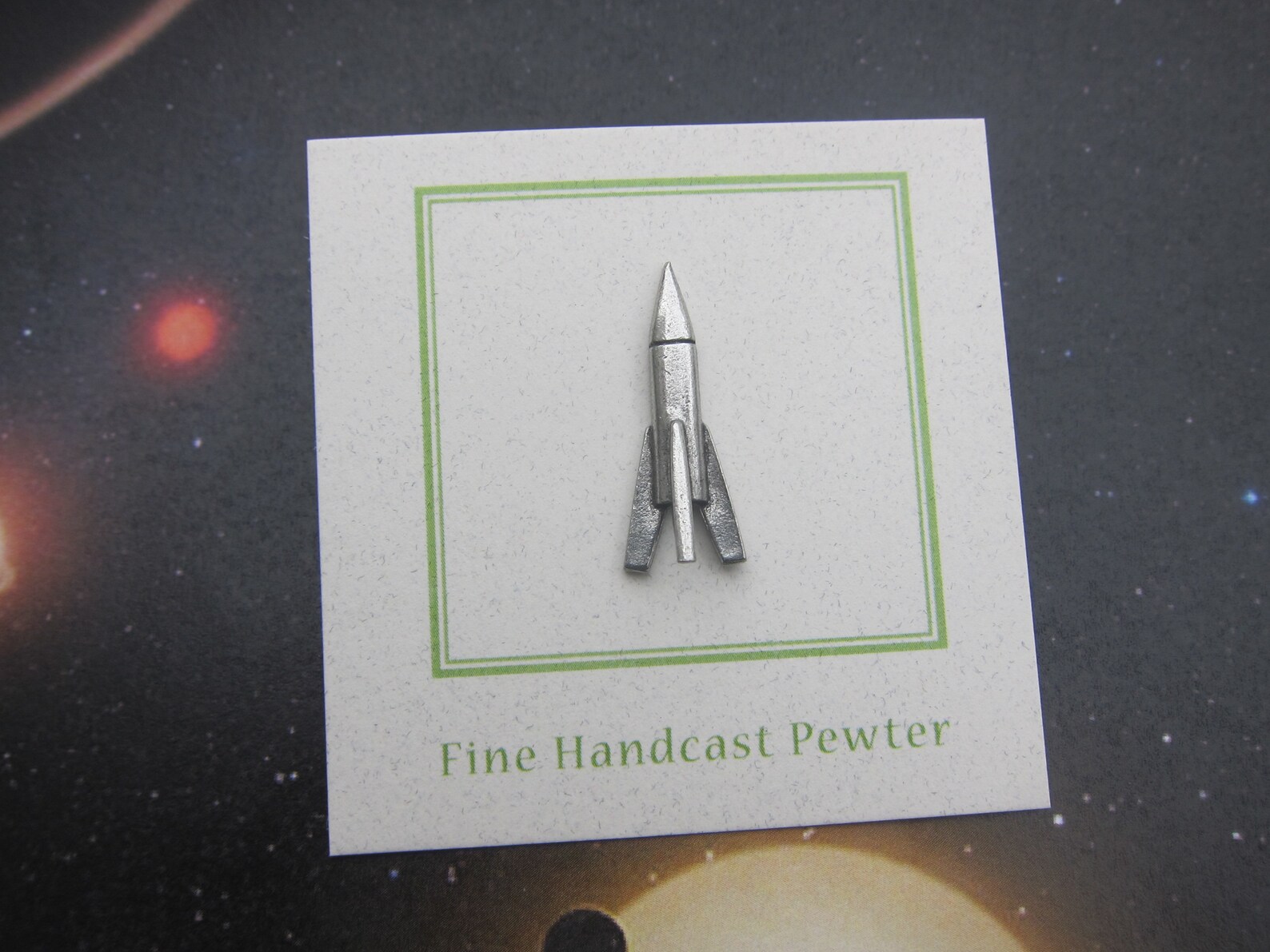 Rocket Lapel Pin CC212 Missile, Spacecraft, and Aircraft Pins, Rocket ...