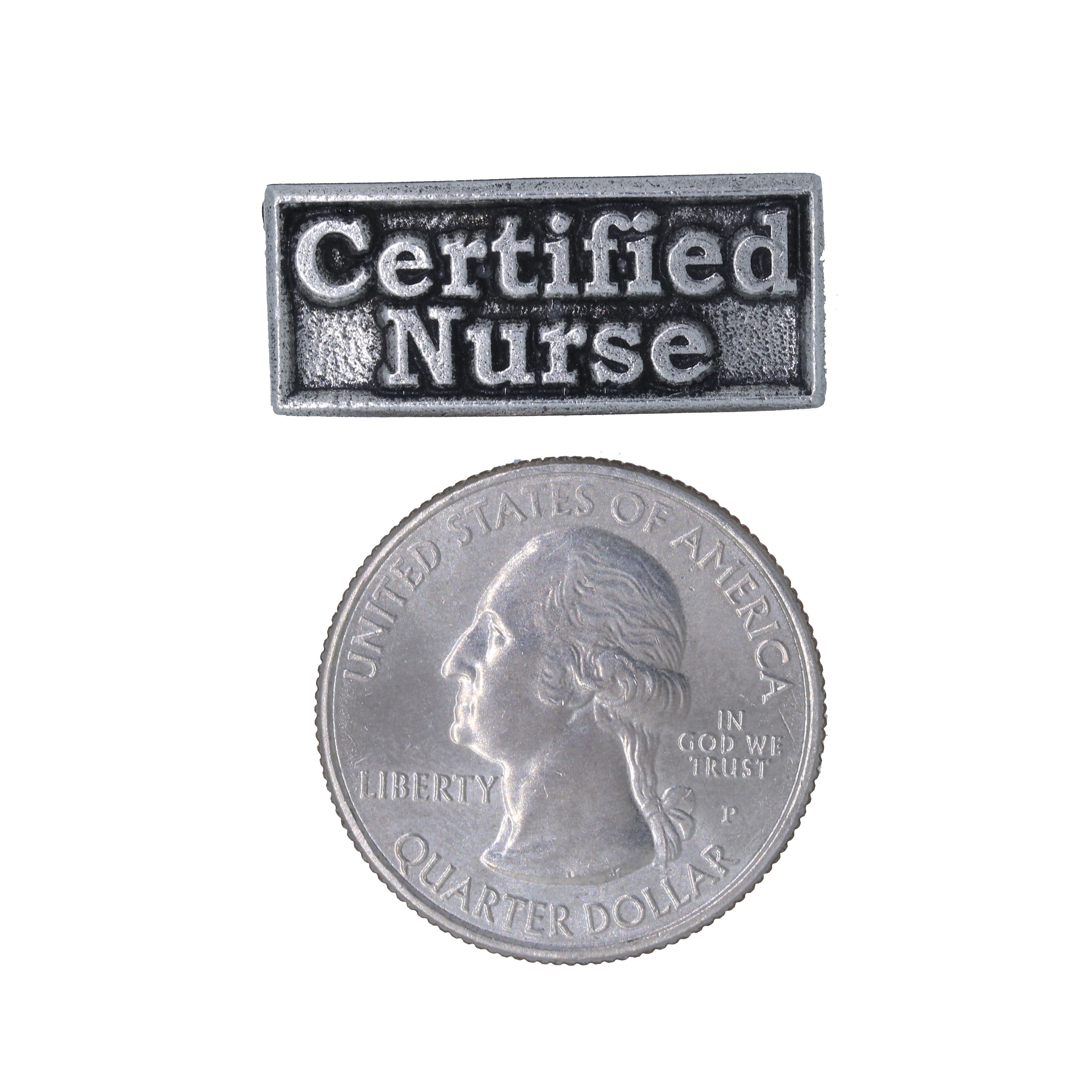 Certified Nurse Pewter Lapel Pin- CC662- Nursing Pins and Gifts- CN ...