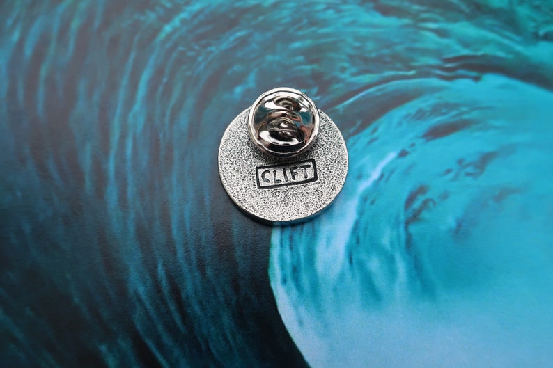 Wave Lapel Pin CC503 Ocean Beach and Aquatic Pins | Etsy