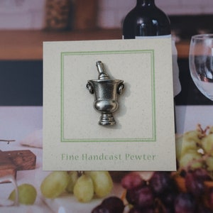 Chilled Wine Lapel Pin - CC265- Wine Bucket, Wine, Vineyard, and Winery ...