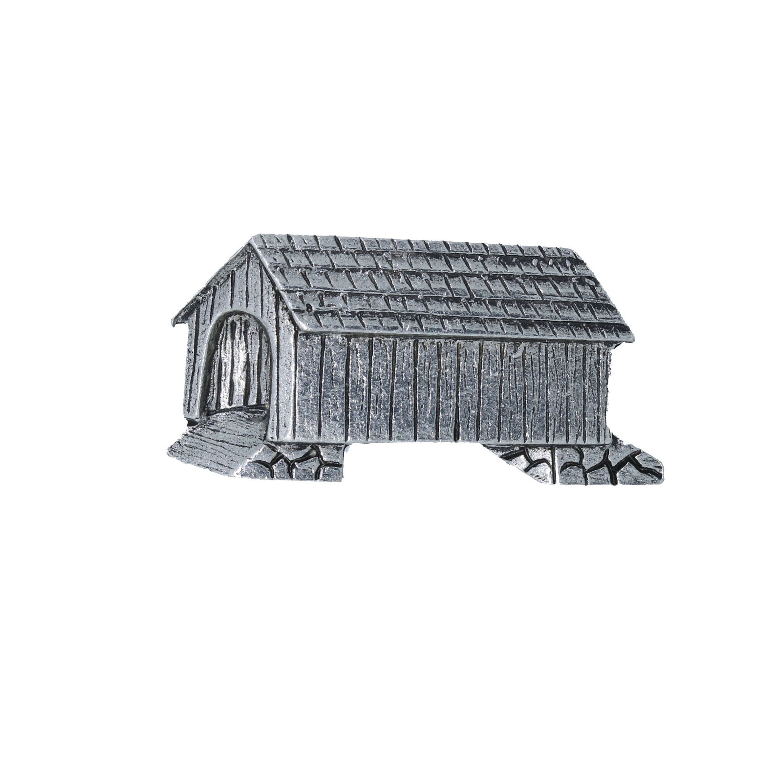 Covered Bridge Lapel Pin- CC109- Timber Truss Bridge, Enclosed Bridge ...