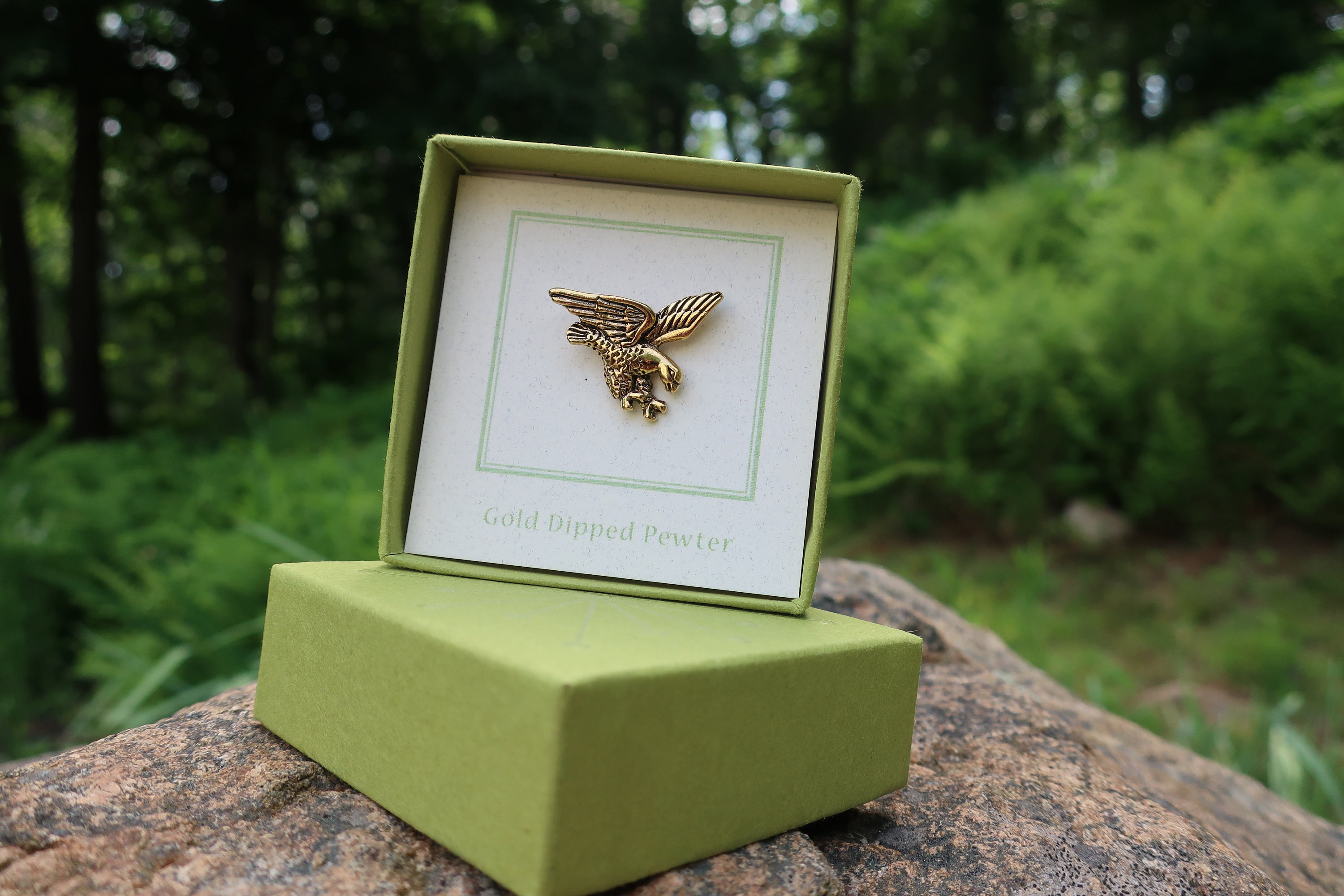 Gold Falcon Lapel Pin CC168G Falcon Birds and Wildlife | Etsy