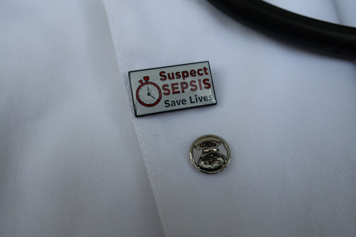 Sepsis Enamel Lapel Pin EP112 Sepsis Sepsis Shock | Etsy