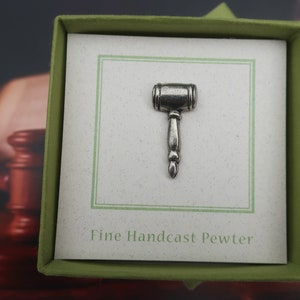 Gavel Lapel Pin - CC553- Gavel, Mallet, Ceremonial Mallet, Chair ...