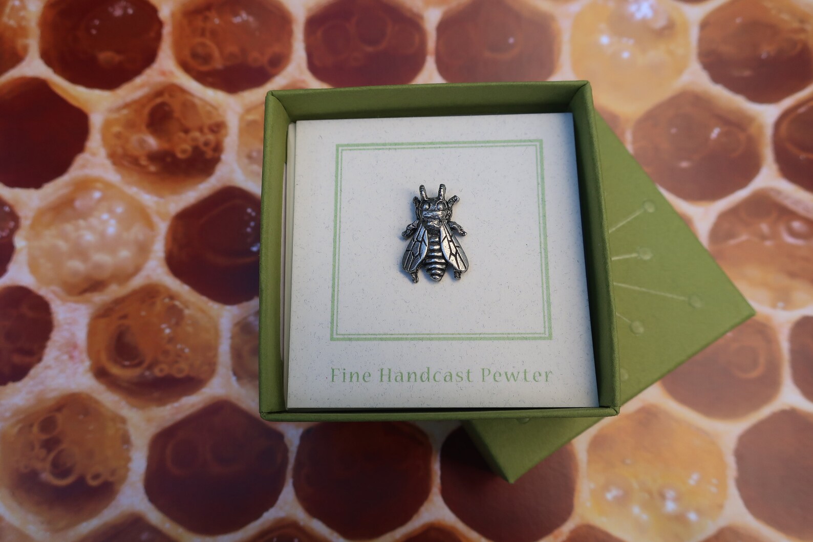 Honey Bee Lapel Pin CC614 Bees Pollination Gardening Bee | Etsy