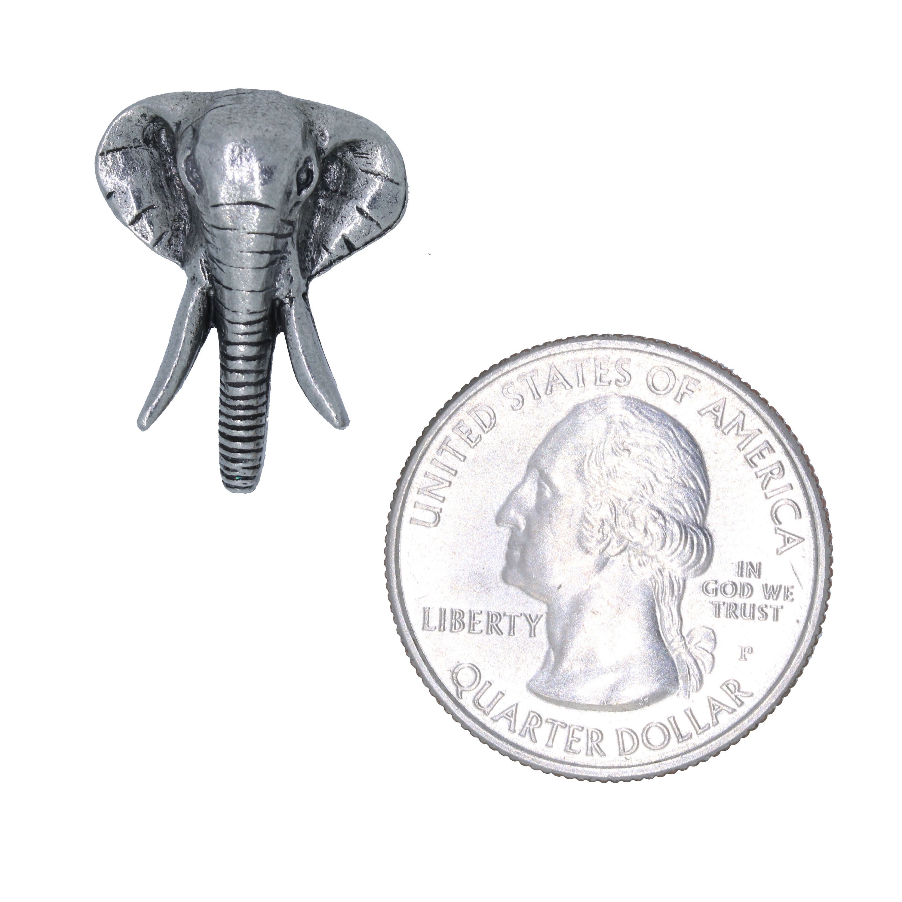 Elephant Head Lapel Pin CC458 Zoo and Safari Animal Gifts - Etsy