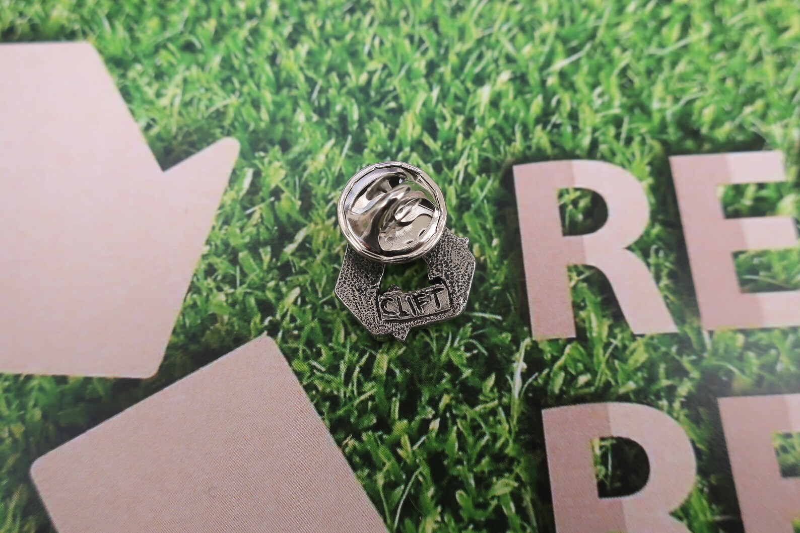 Recycle Pewter Lapel Pin- CC644- Recycle, Environment, 3 R's, Reduce ...