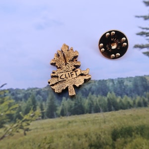 Northern White Pine Gold Dipped Pewter Lapel Pin- CC564G- Trees ...