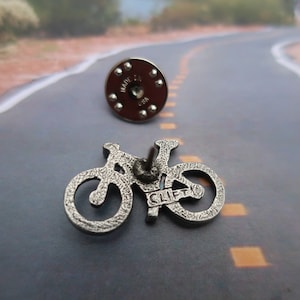 Bicycle Lapel Pin - CC428- Bike, Byclist, Cycle, Pedal Bike, Recreation ...