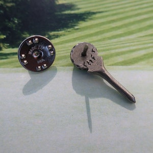 Golf Tee Pewter Lapel Pin- CC452- Golf, Sports, Sporting Goods, Golfer ...