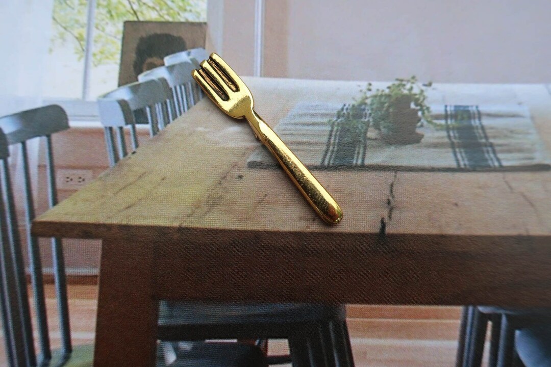 Fork Gold Lapel Pin - CC115G- Fork, Cutlery, Kitchenware, Kitchen ...