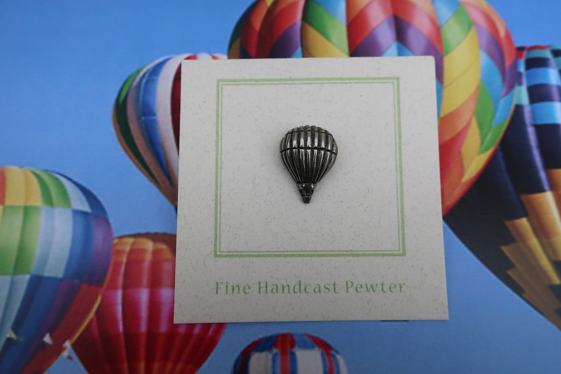 Hot Air Balloon Lapel Pin CC484 Aviation Flight Balloons | Etsy
