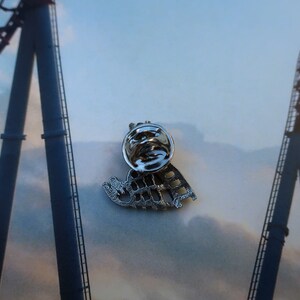 Roller Coaster Lapel Pin - CC501- Amusement, Carnival, and Fair Pins - Etsy