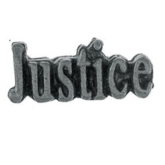 Justice Lapel Pin CC405 Fairness Moral Righteousness | Etsy
