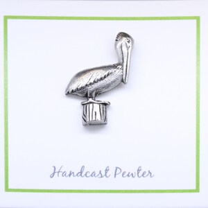 Pelican Lapel Pin- CC527- Gulf Animals- Wildlife Pins - Etsy