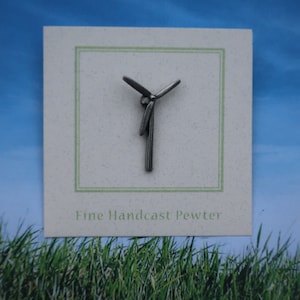 Wind Energy Lapel Pin- CC456- Wind Energy, Wind Turbines, Solar Energy ...