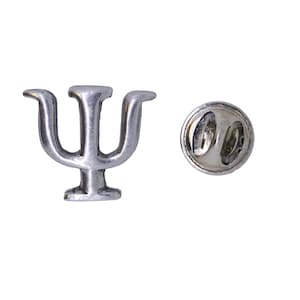 Psi Lapel Pin- CC710- Greek Alphabet, Psychology, Trigonometry and ...