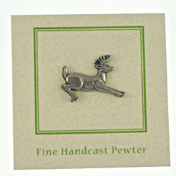 Deer Lapel Pin CC110 Wildnerness and Woodland Animal Pins | Etsy