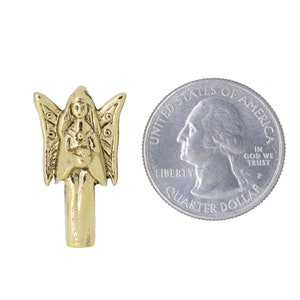 Gold Angel Lapel Pin-n CC330G- Angel, Angelic, Memorial, and Religious ...