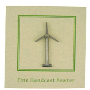 Wind Turbine Lapel Pin - CC387- Clean Energy, Solar Energy, Wind Energy ...