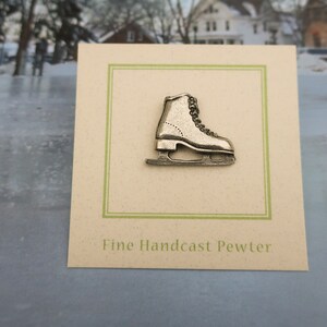 Figure Skate Lapel Pin - CC218- Figure Skating, Skating, Winter, Ice ...