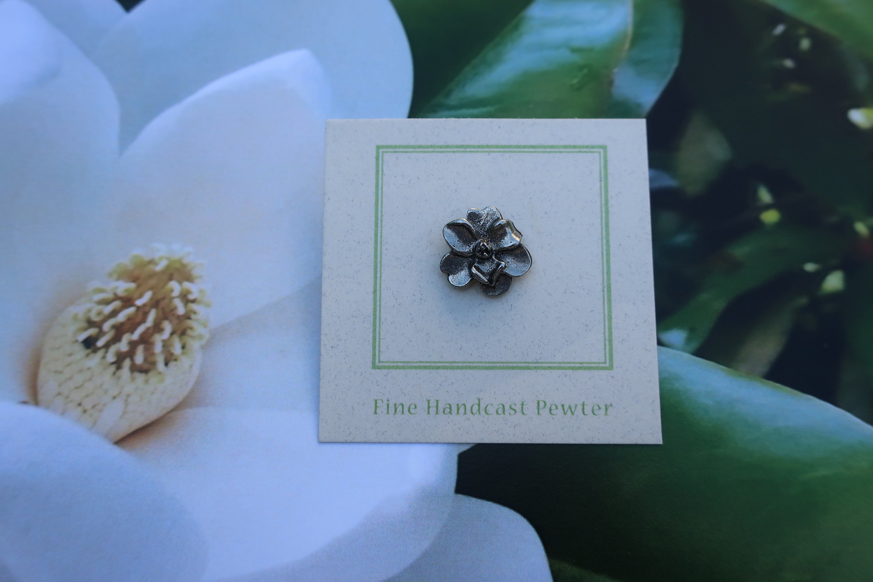 Magnolia Lapel Pin CC543 Flower and Garden Gifts Flower - Etsy