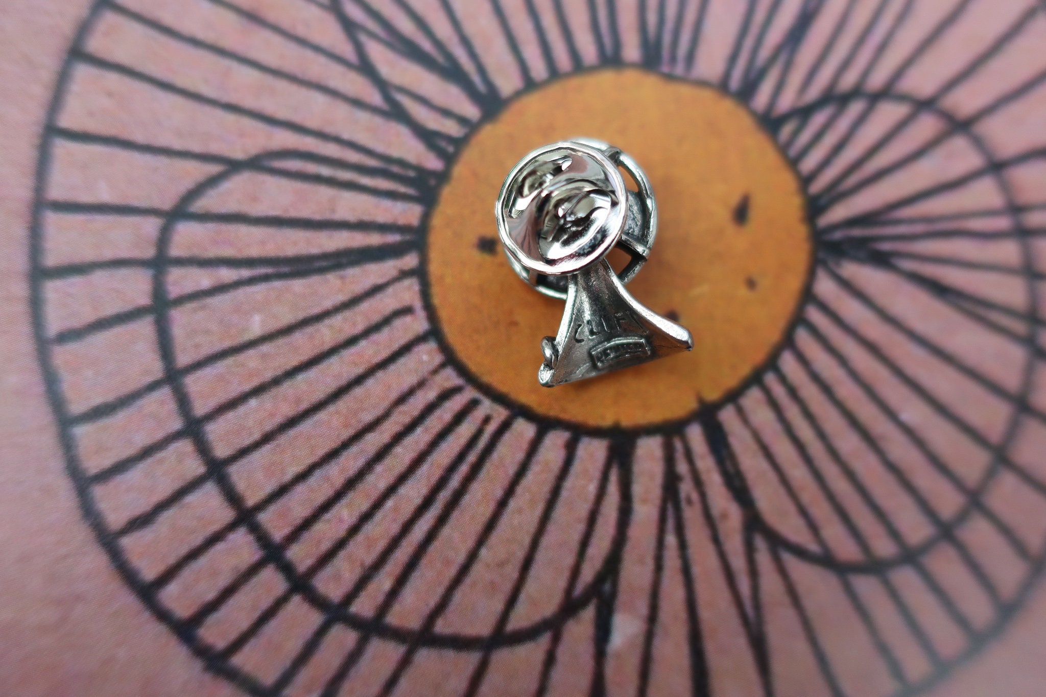 Electric Fan Lapel Pin CC268 I'm Your Biggest Fan Pin | Etsy