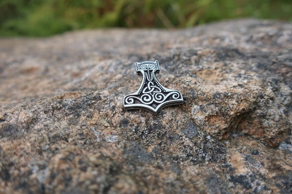 Viking Thors Hammer Lapel Pin CC695 Celtic Viking and Thor | Etsy