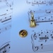 Gold Handbell Lapel Pin- CC227G- Handbell, Bell, Percussion, and ...