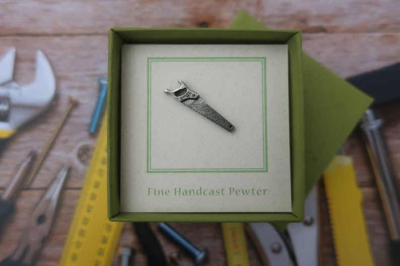 Saw Lapel Pin - CC143- Saw, Tools, Carpenter, Handy Man, and ...