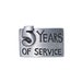 5 Years of Service Lapel Pins CC608 Employee and Volunteer Appreciation ...