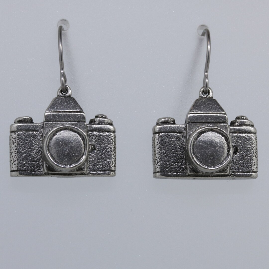 Camera Earrings -LT255 - Etsy