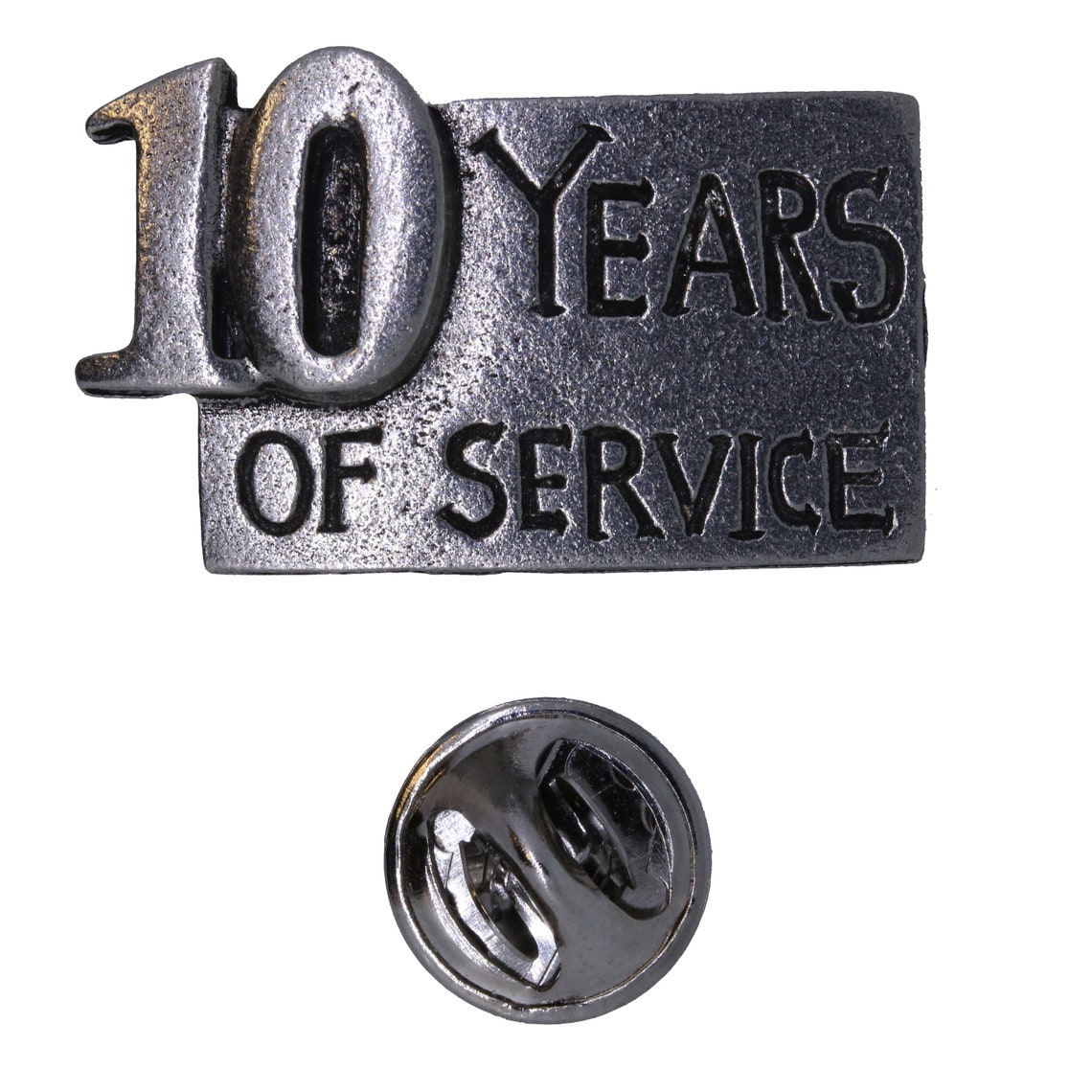 10 Years of Service Lapel Pins CC608 Employee and Volunteer - Etsy