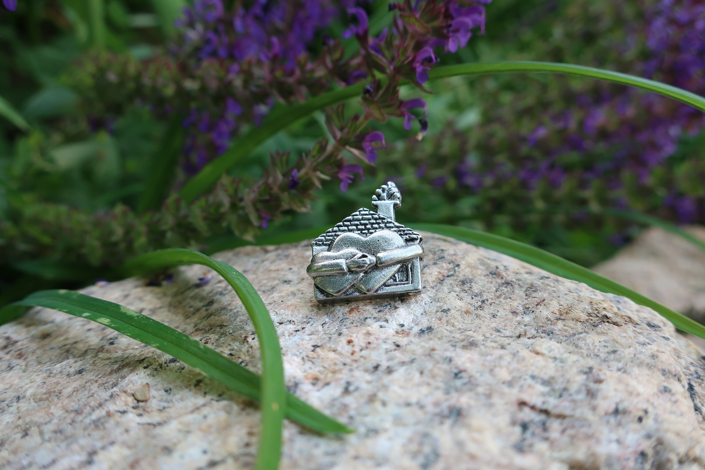 Home Heart Hands Lapel Pin CC336 Home House and - Etsy