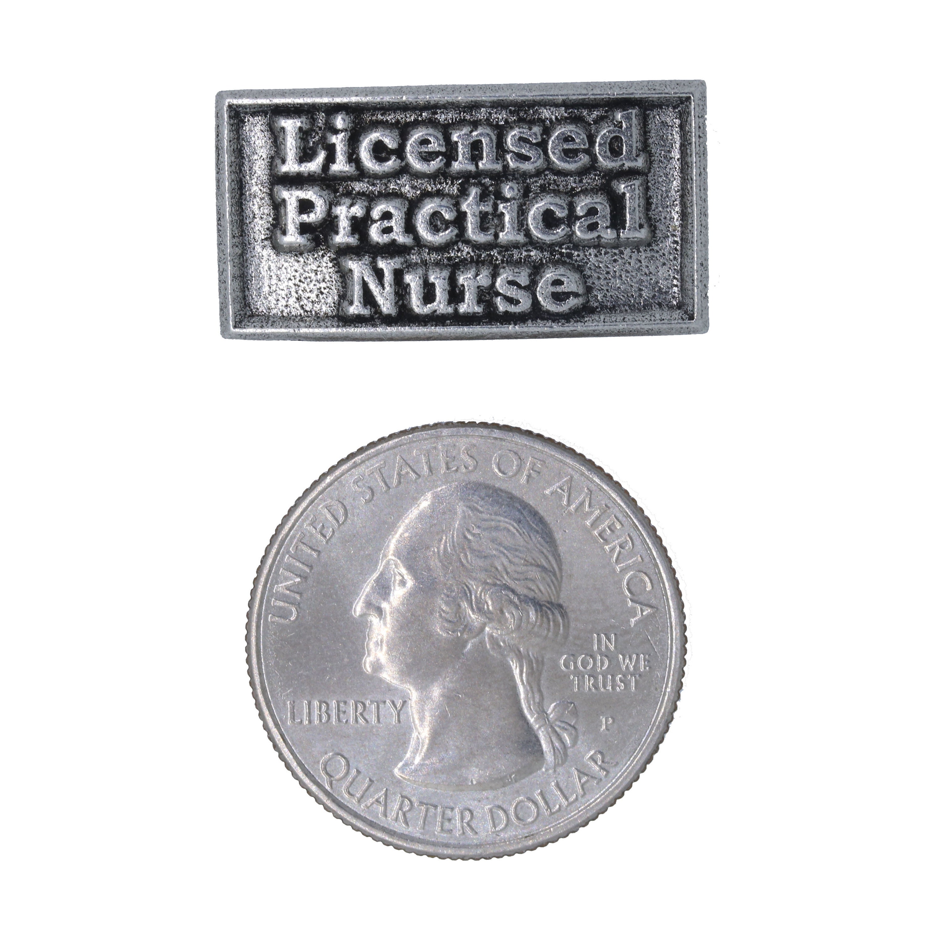 Licensed Practical Nurse Pewter Lapel Pin- CC664- LPN, Nursing Pins and ...