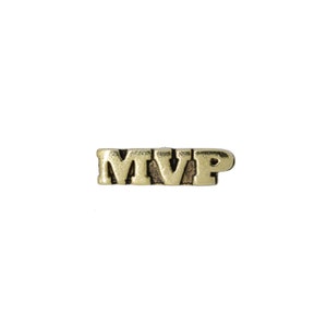 MVP Gold Dipped Pewter Lapel Pin- Cc423g-most Valuable Player, Awards ...