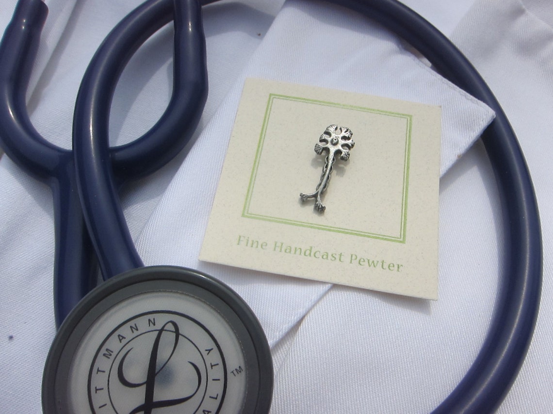 Neuron Lapel Pin CC392 Neuro Science Pins Medical Lapels - Etsy