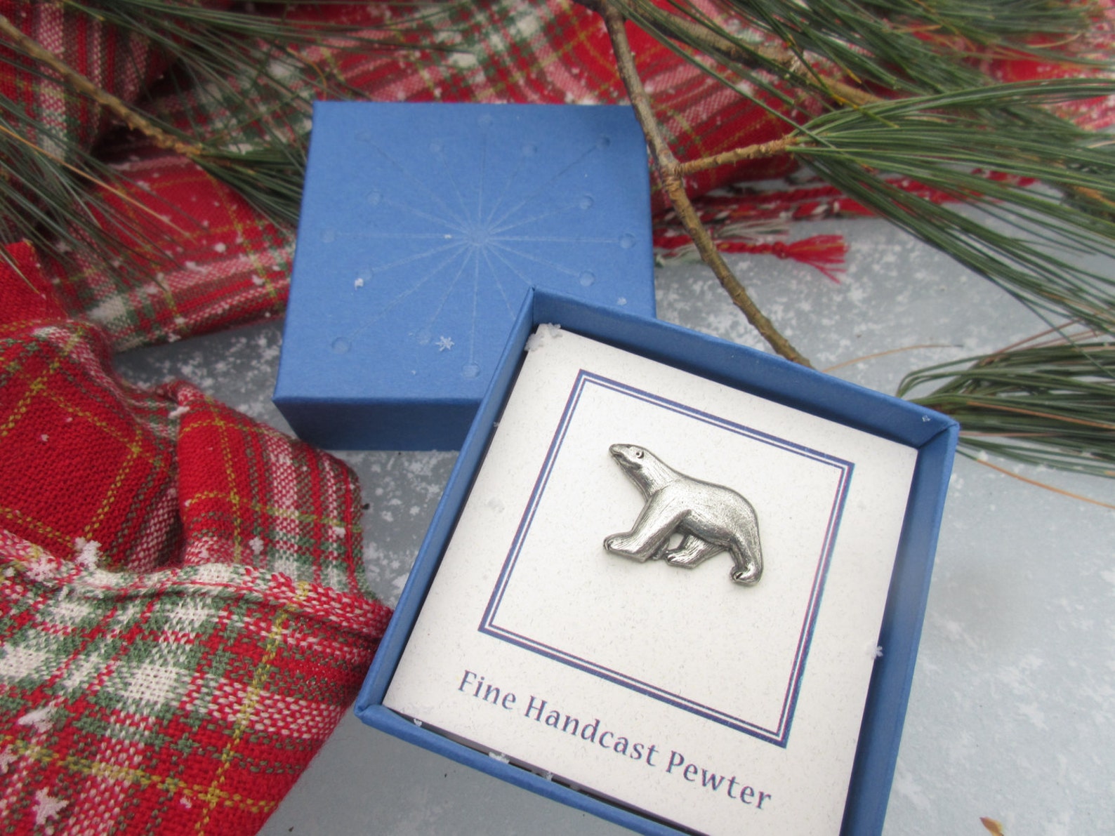 Polar Bear Lapel Pin CC580 Wildlife Pins Arctic Animals - Etsy