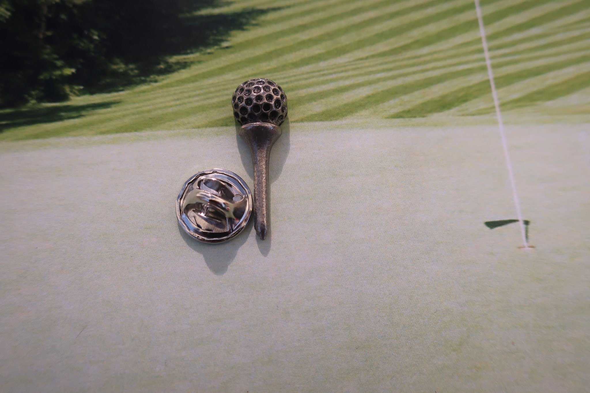 Golf Tee Pewter Lapel Pin CC452 Golf Sports Sporting - Etsy