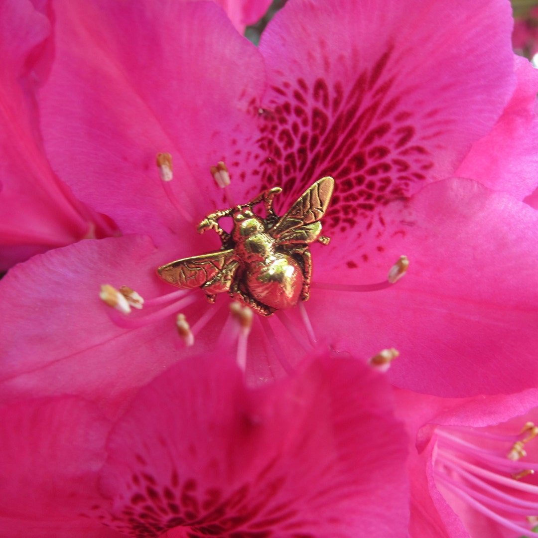 Gold Bumblebee Lapel Pin-cc279g- Bumblebee, Bees, Honey, Pollination ...