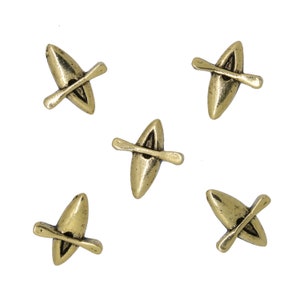 Kayak Map Pins- Set of 10- Silver or Gold Finish- MP104- Pinpoint Your ...