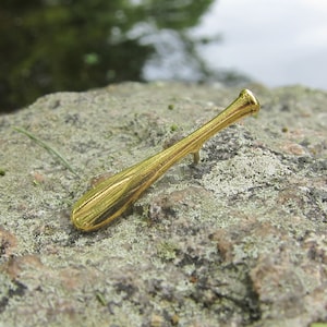 Gold Canoe Paddle Lapel Pin-cc524g- Boat, Boating, Camp, and Camping ...