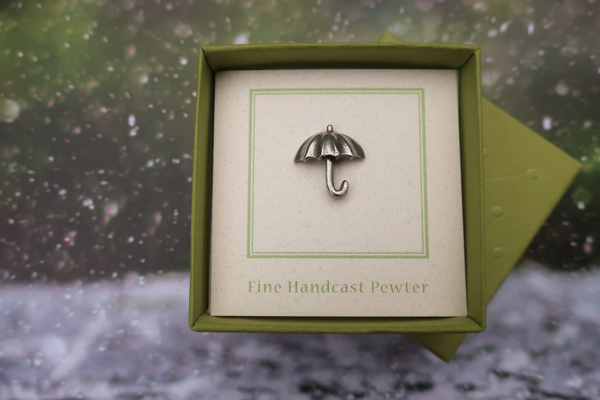 Umbrella Pewter Lapel Pin CC460 Weather Raining - Etsy