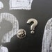 Question Mark Pewter Lapel Pin CC647 Question Punctuation - Etsy