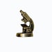 Stereo Microscope Gold Dipped Pewter Lapel Pin CC384G Science, Science ...