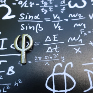 Golden Ratio Lapel Pin- CC584- Math, Mathematics, Math, Math Teacher ...