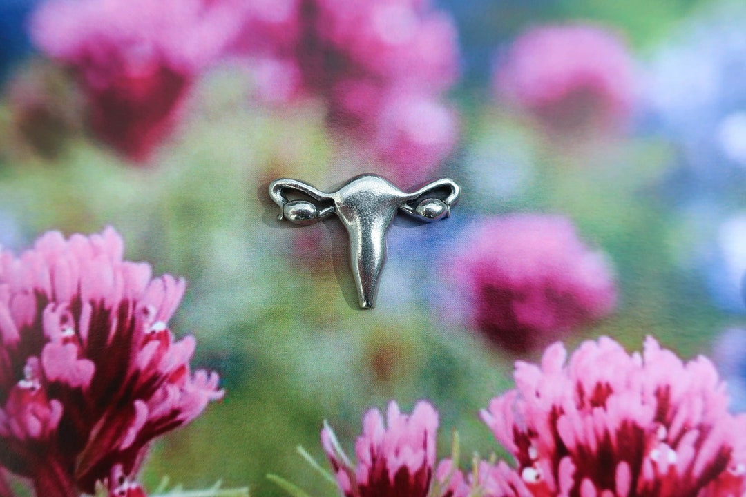Uterus Lapel Pin- CC708- Female Reproductive Health, Pro-choice ...