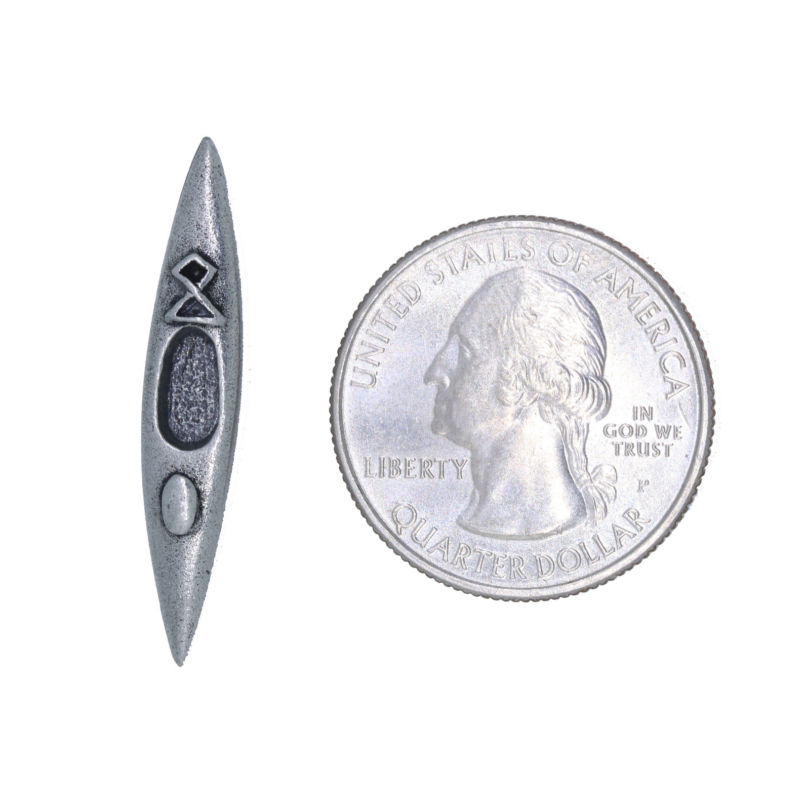 Kayak Lapel Pin- CC526- Paddle and Kayaking Gifts- Summer- Kayaker Pins ...